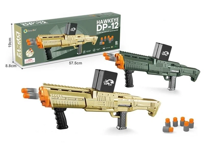 China Customized Double Barrel Soft Bullet Gun, Toy Gun For Children ...