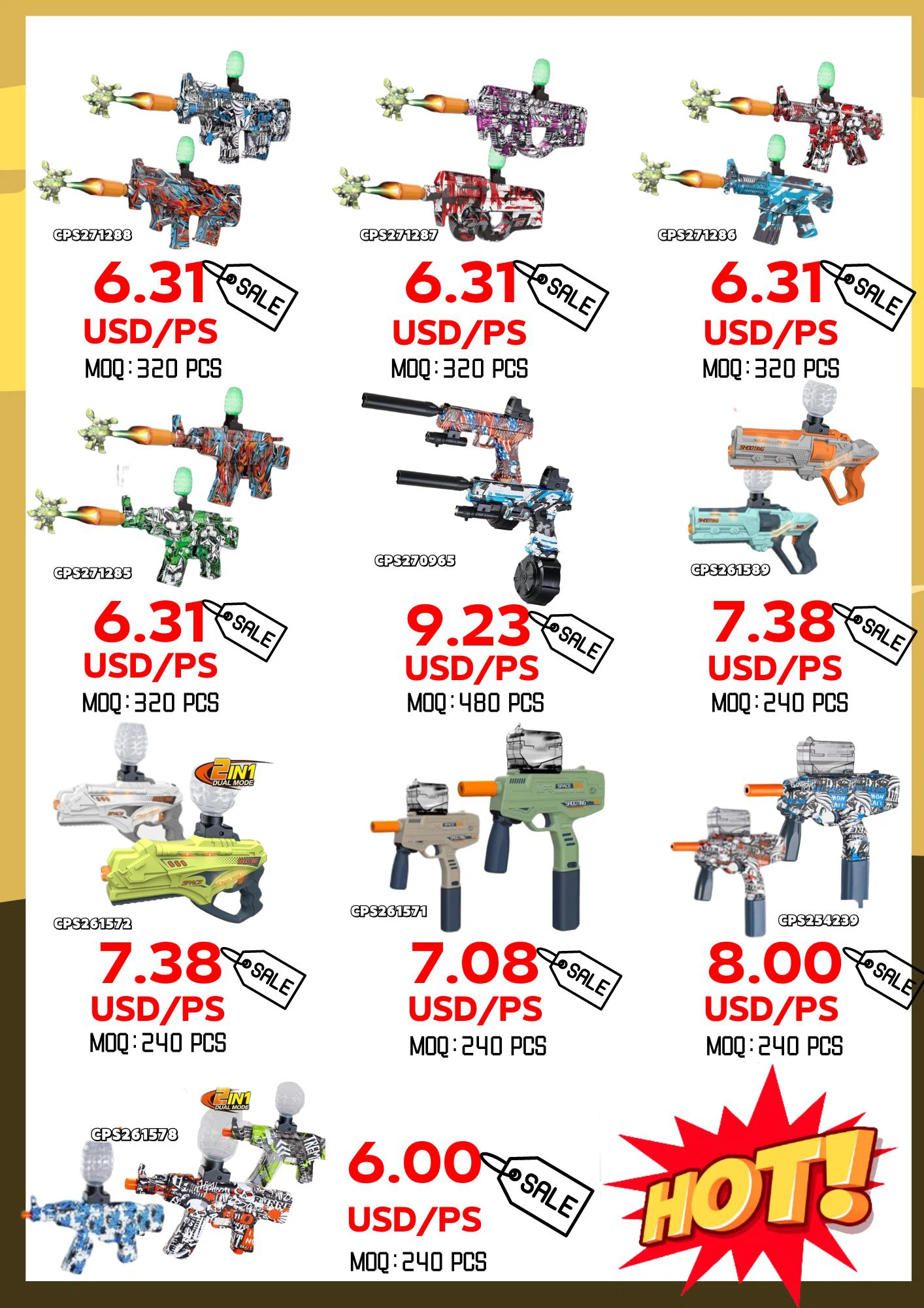 Electric Gel Blaster Gun Promotion - News