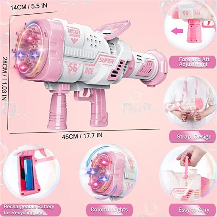 China Customized Bubble Machine Bazooka Gun Suppliers, Manufacturers ...